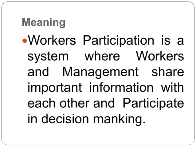 workers_participation_in_Management.pptx | Business Administration ...