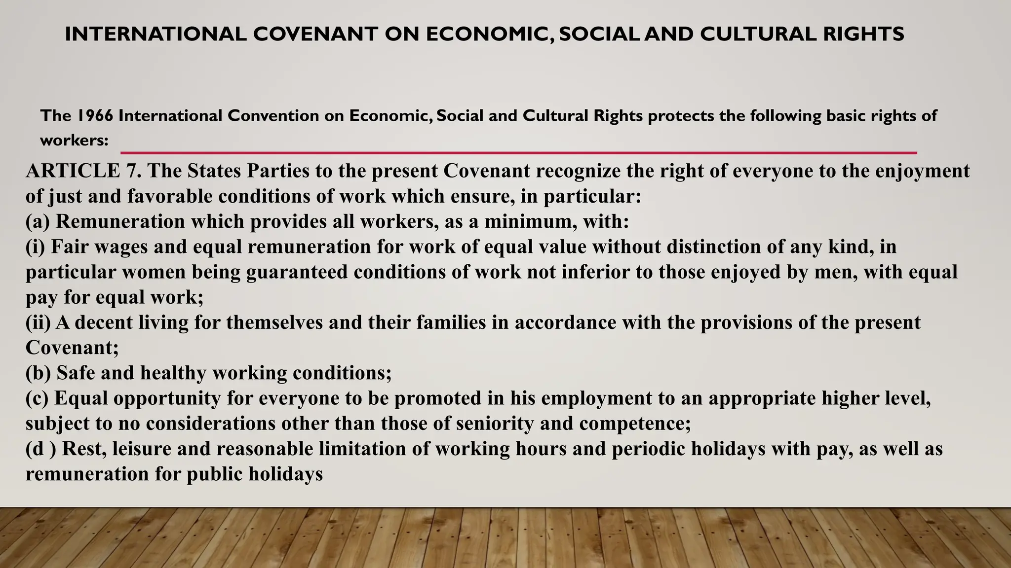 Rights of Filipino Workers in the Philippines | PPTX