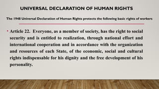 Rights of Filipino Workers in the Philippines | PPTX