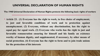 Rights of Filipino Workers in the Philippines | PPTX