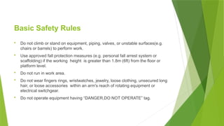 Workers training at site Basic Safety Rules .pptx