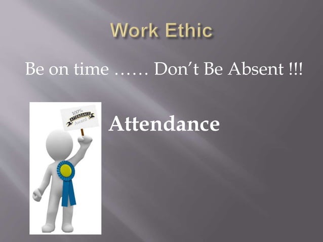 Workethic | PPT
