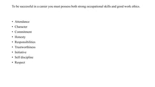 Work ethics | PPTX | Business | Business and Finance