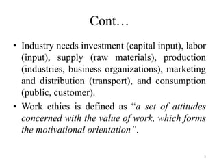 Work ethics | PPT