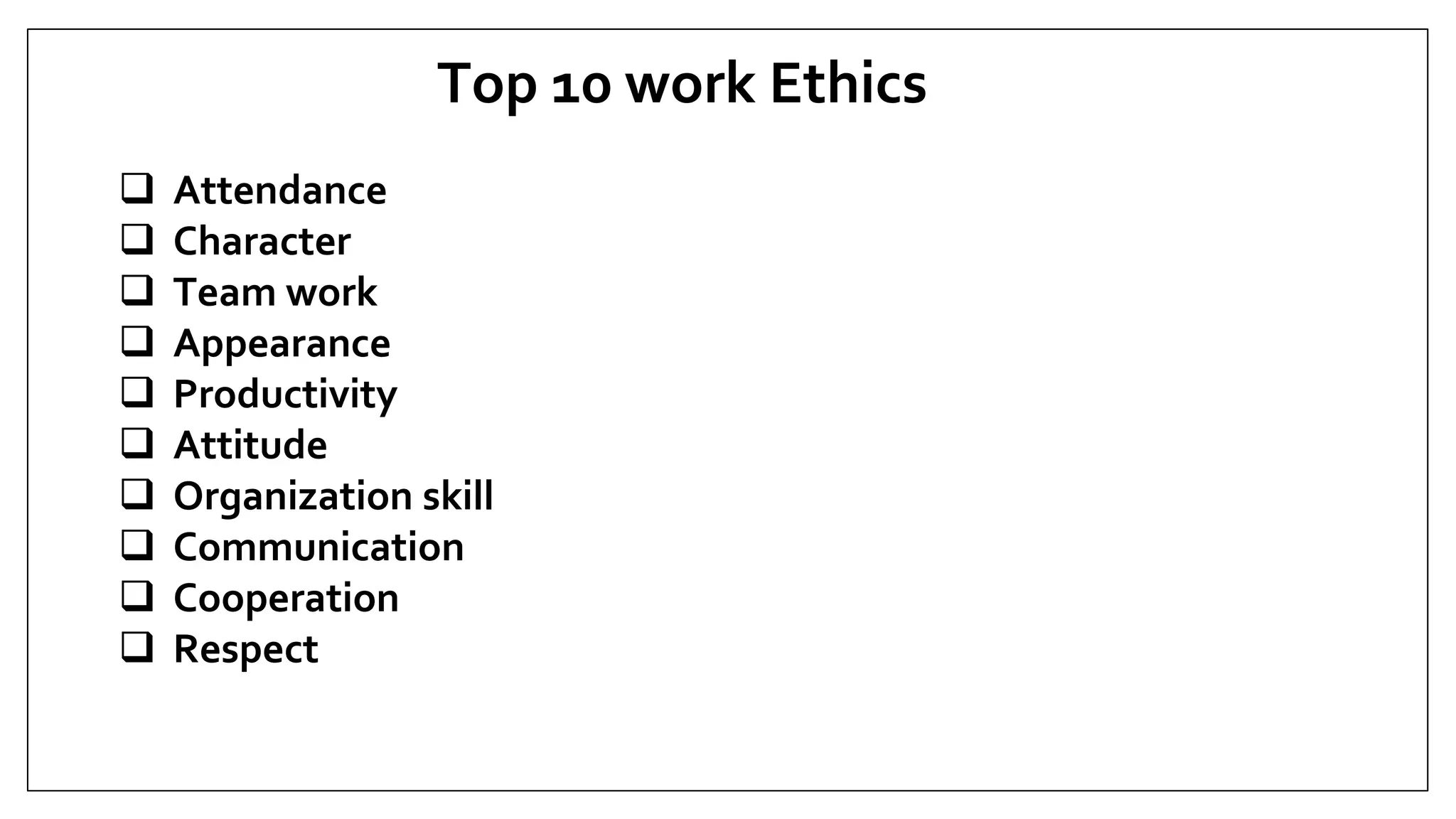 work ethics.pptx