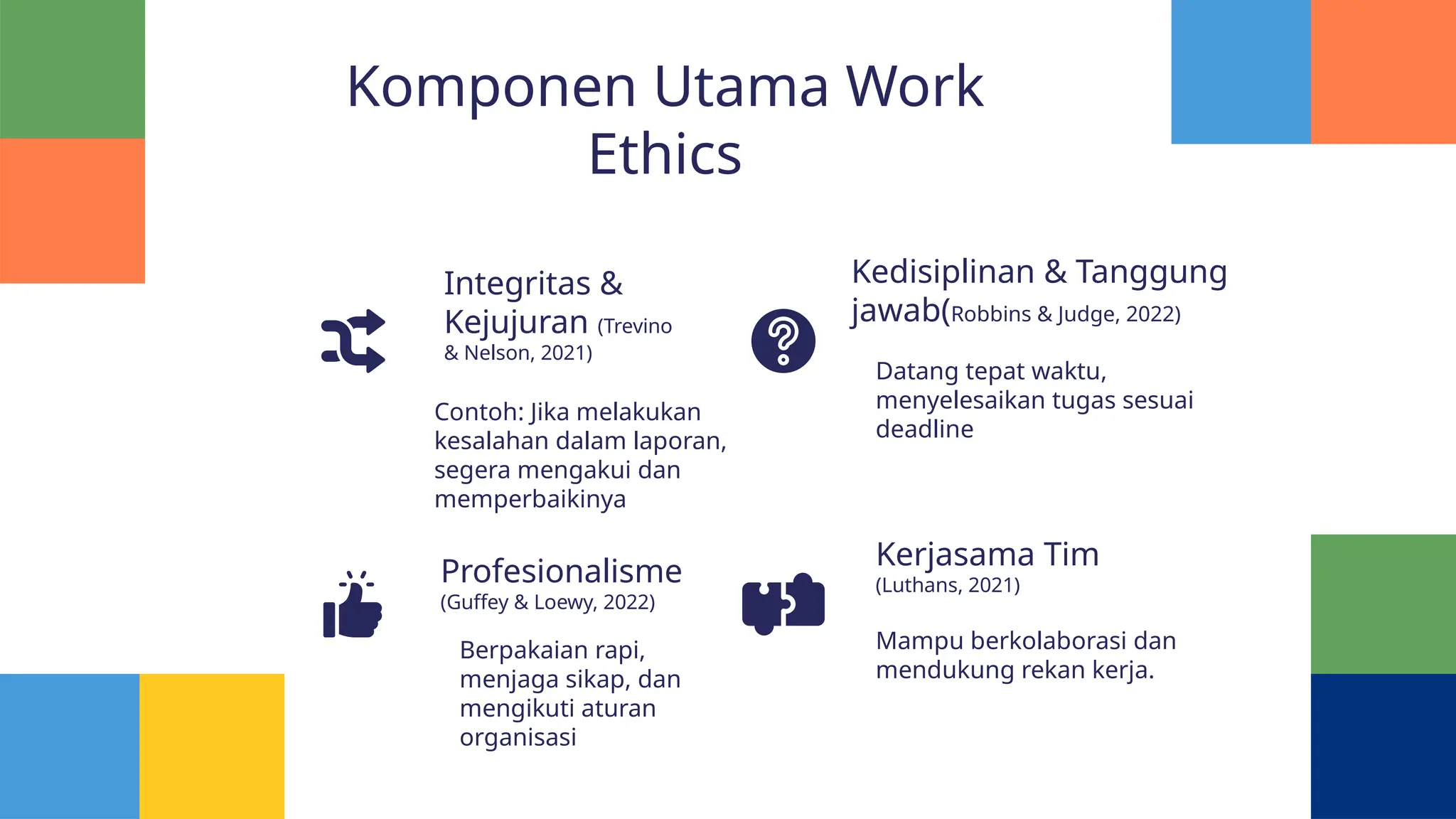 Frrom Intern To Industry Leader, Work Ethics | PPTX