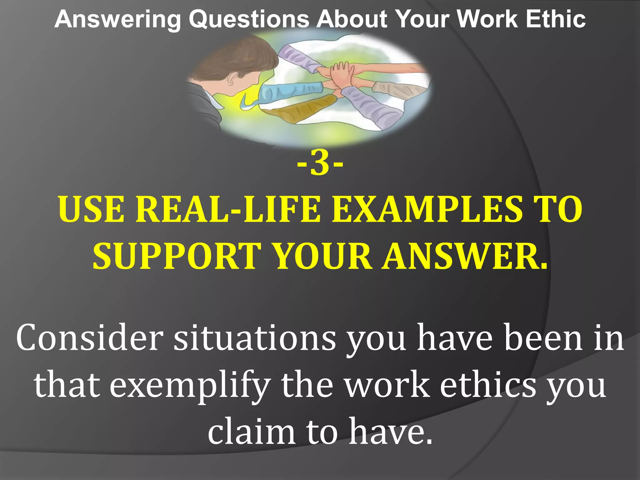Work ethics workshop 4 | PDF