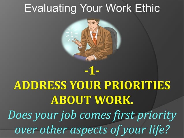 Work ethics workshop 4 | PDF
