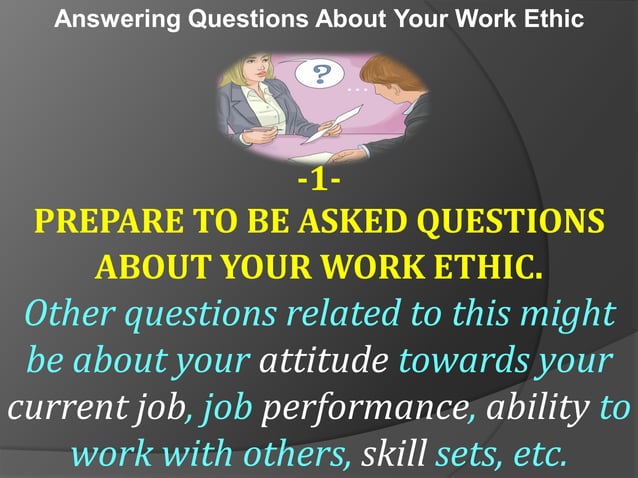 Work ethics workshop 4 | PDF