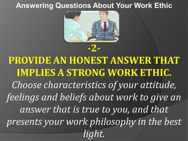 Work ethics workshop 4 | PDF