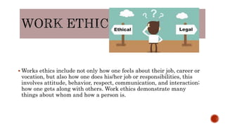 Work ethics power point | PPTX