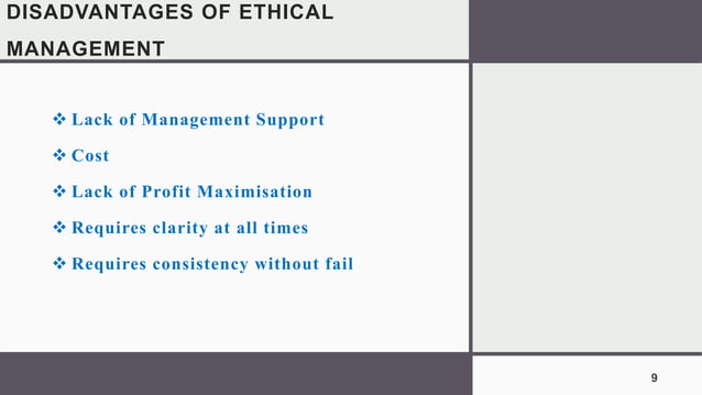 WORK ETHOS AND ETHICS FOR PROFESSIONAL MANAGER.pptx | Business ...