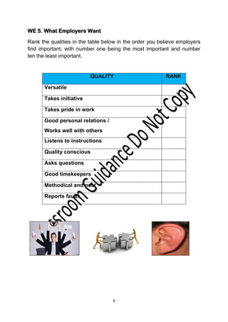 Work Experience 1 Learner's Record | PDF