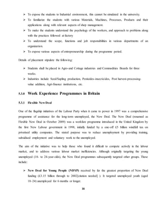 WORK EXPERIENCE DESIGNS IN AGRICULTURAL EDUCATION: CONCEPTS AND ...