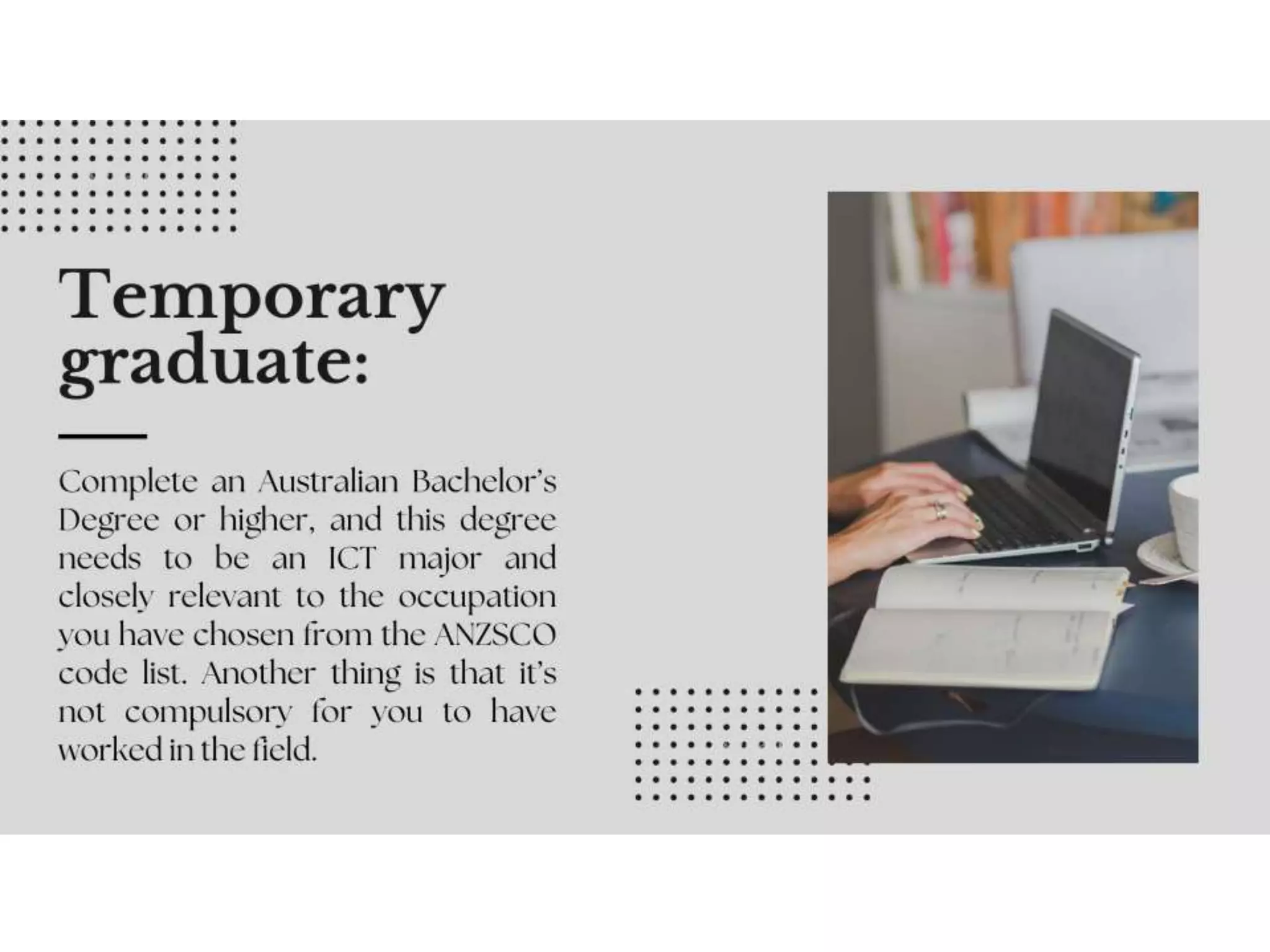 Work Experience For ACS Migration skills assessment | PPT