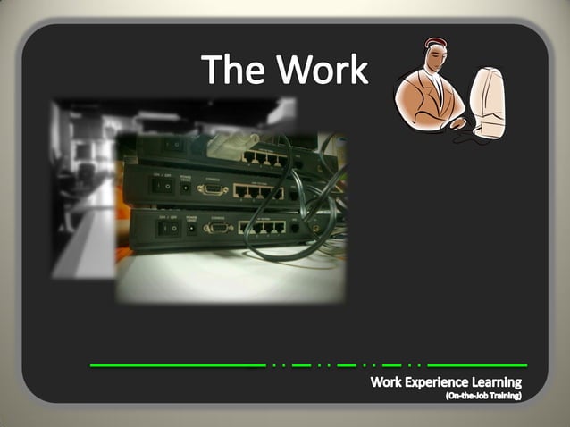 Work experience learning | PPT