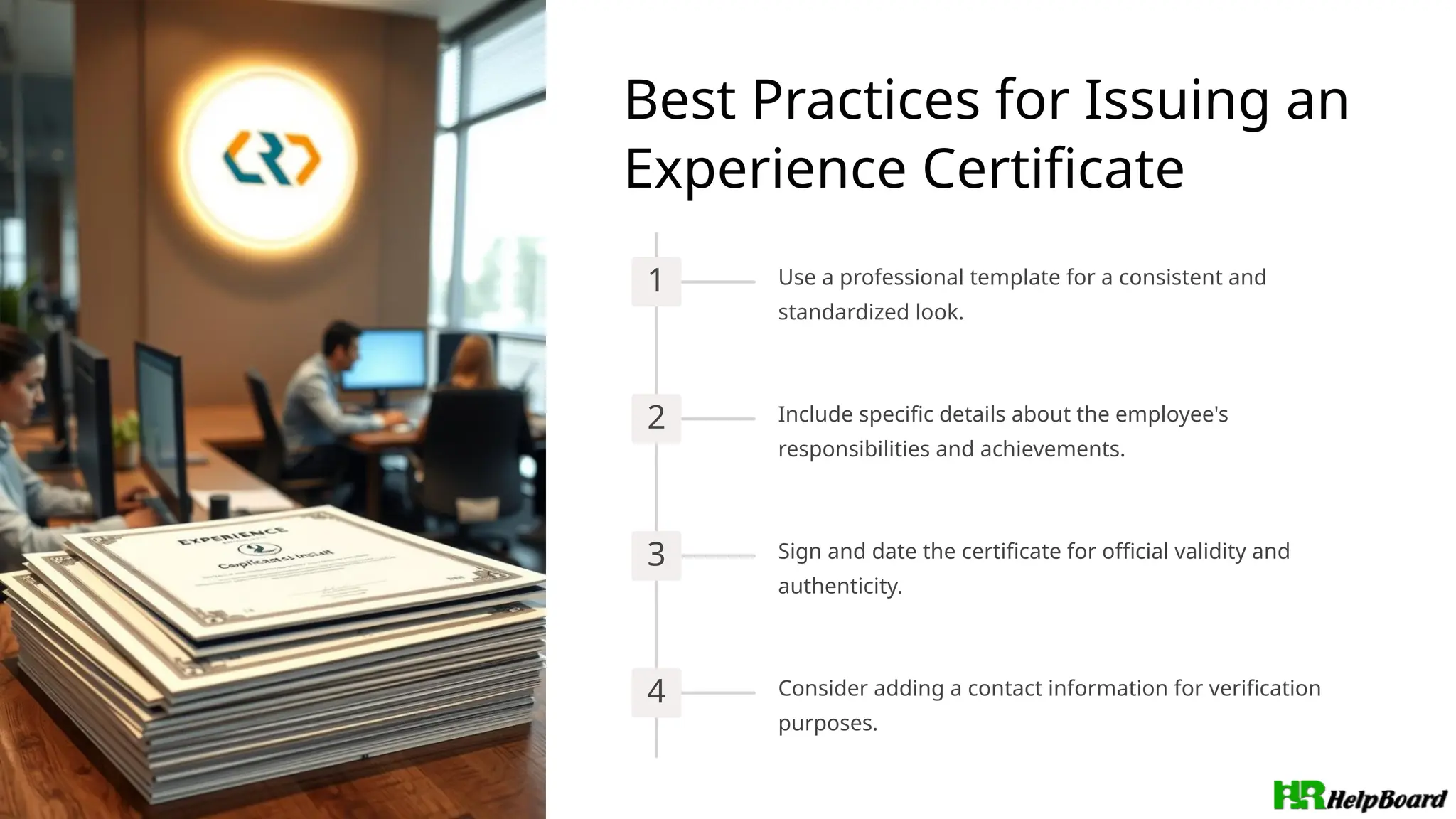 Work Experience Letter Format, Experience Certificate | PPTX