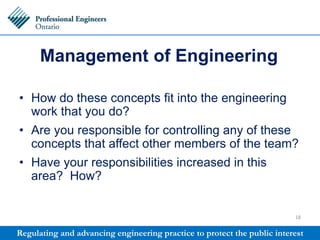 PEO's engineering Work Experience Overview | PDF
