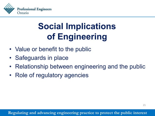 PEO's engineering Work Experience Overview | PPT