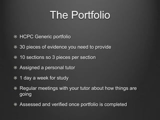 Work experience placement | PPTX