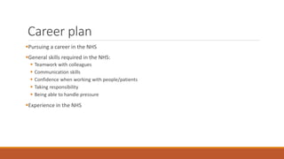 Work experience presentation | PPTX | Healthcare Industry | Industries