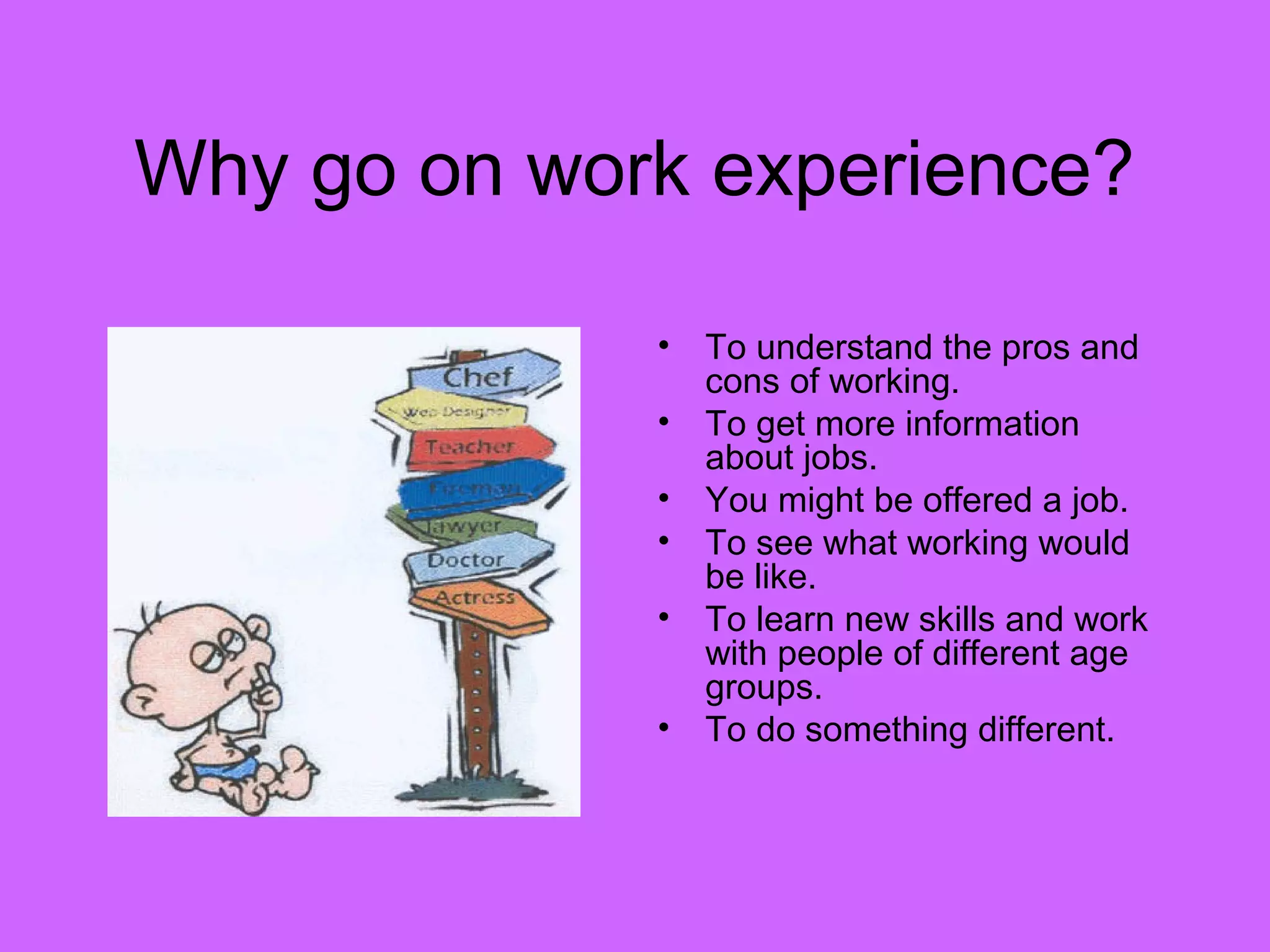 Work experience | PPT