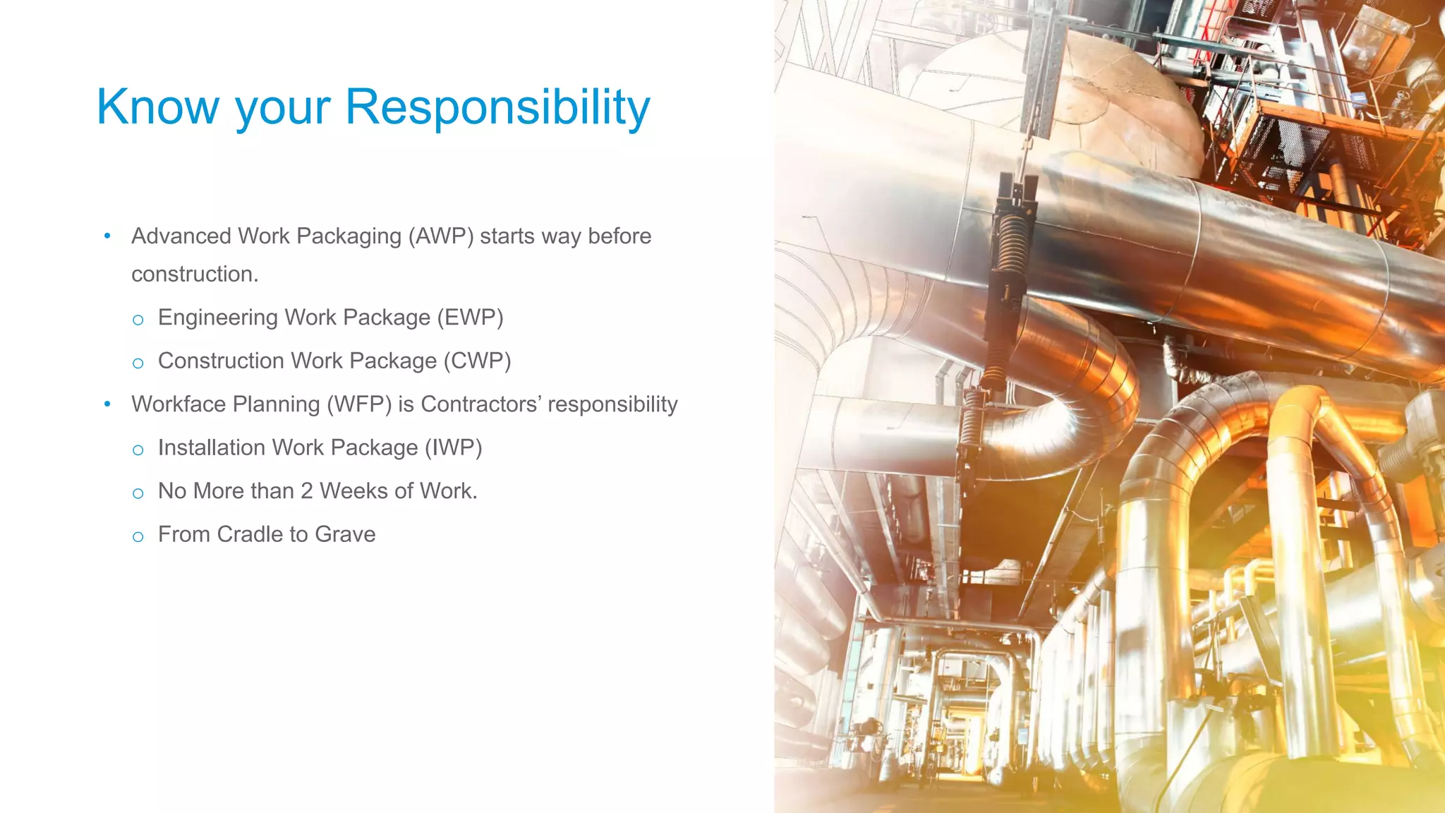 Workface Planning (WFP) with Forge | PPT