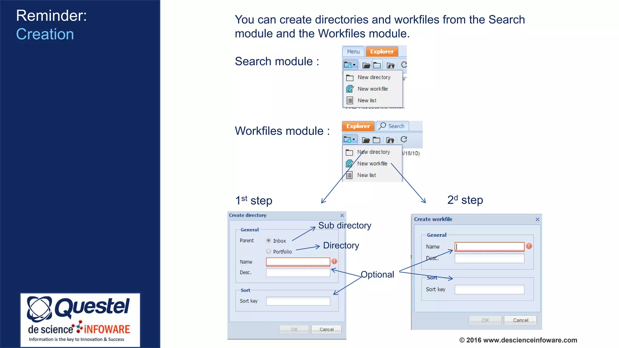Questel Orbit Tips & Tricks webinar - Orbit Workfiles | PDF