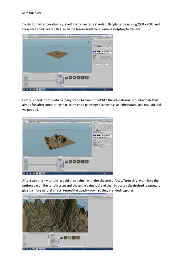 Unity 3D Workflow | PDF