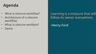 Mastering Sitecore WorkFlow: A Beginner's Guide to Streamlined Content Management | PPTX