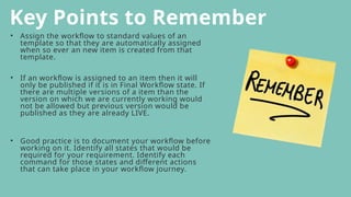 Mastering Sitecore WorkFlow: A Beginner's Guide to Streamlined Content Management | PPTX
