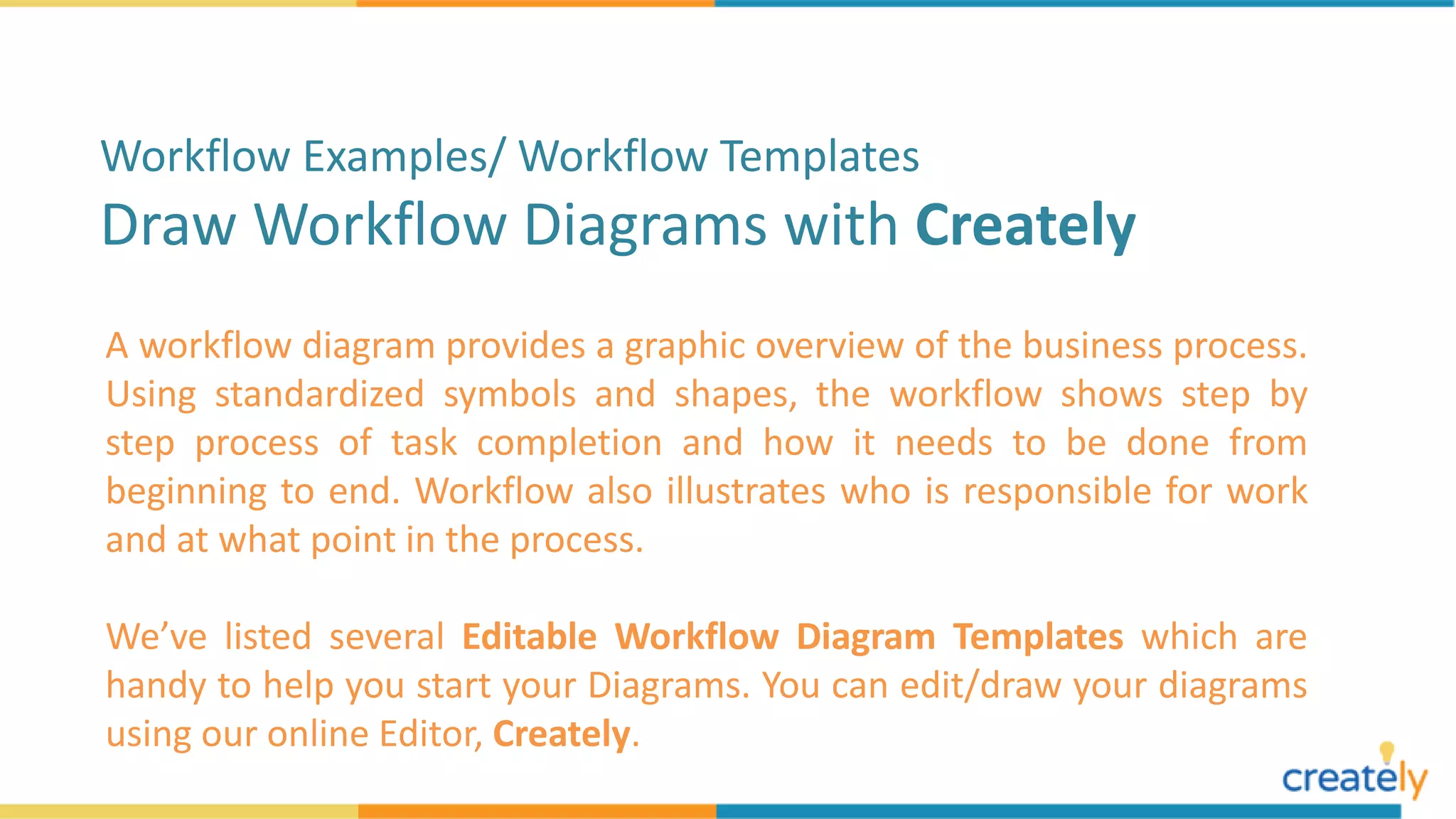 Workflow Diagram Examples and Templates | PPTX