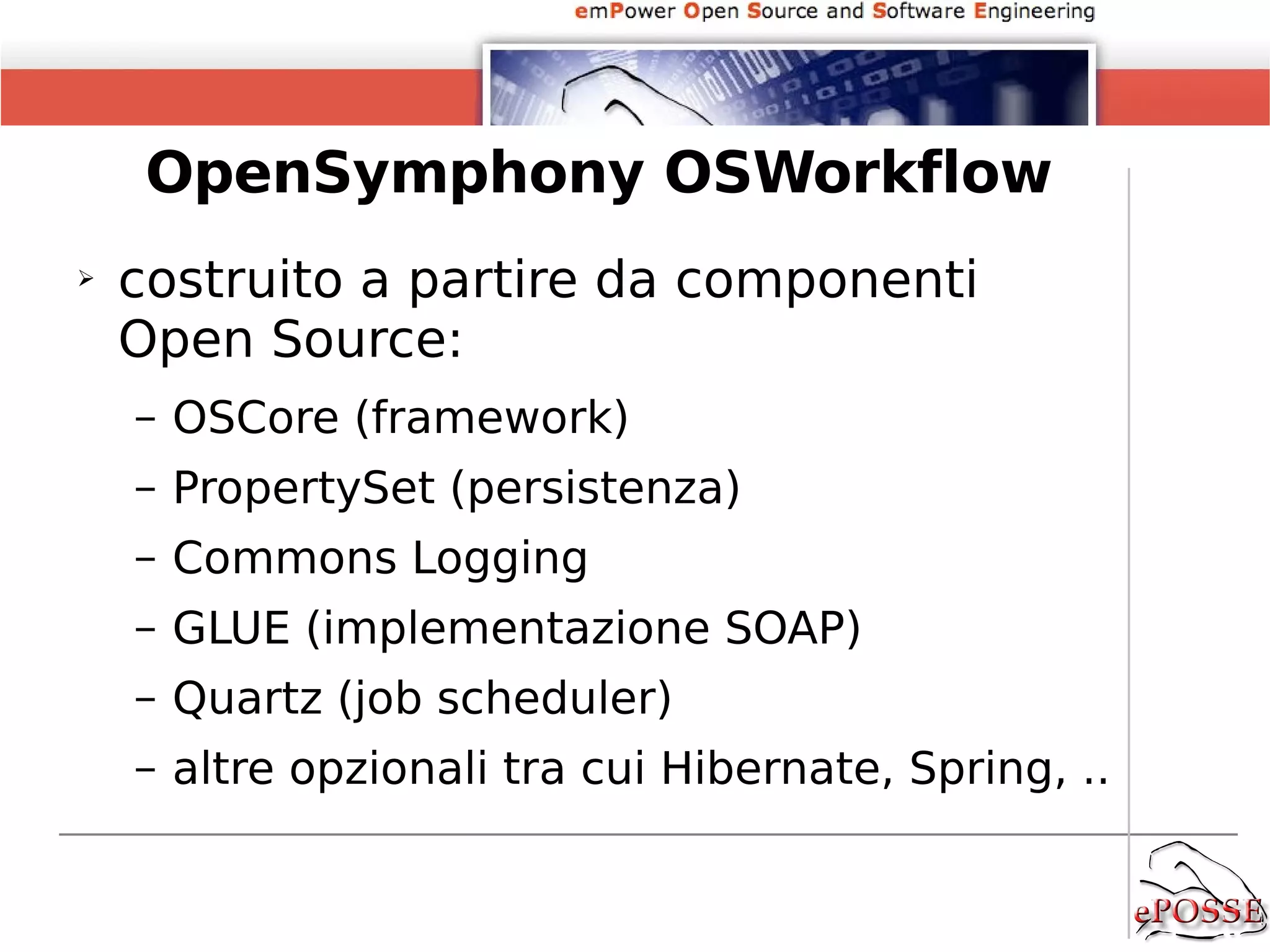 Workflow e dintorni | ODP