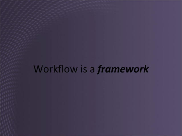 Windows Workflow Foundation Introduction Ppt