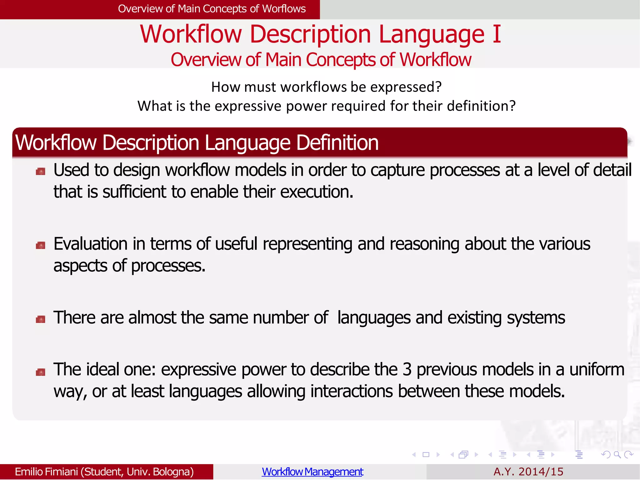 Workflow management | PPTX
