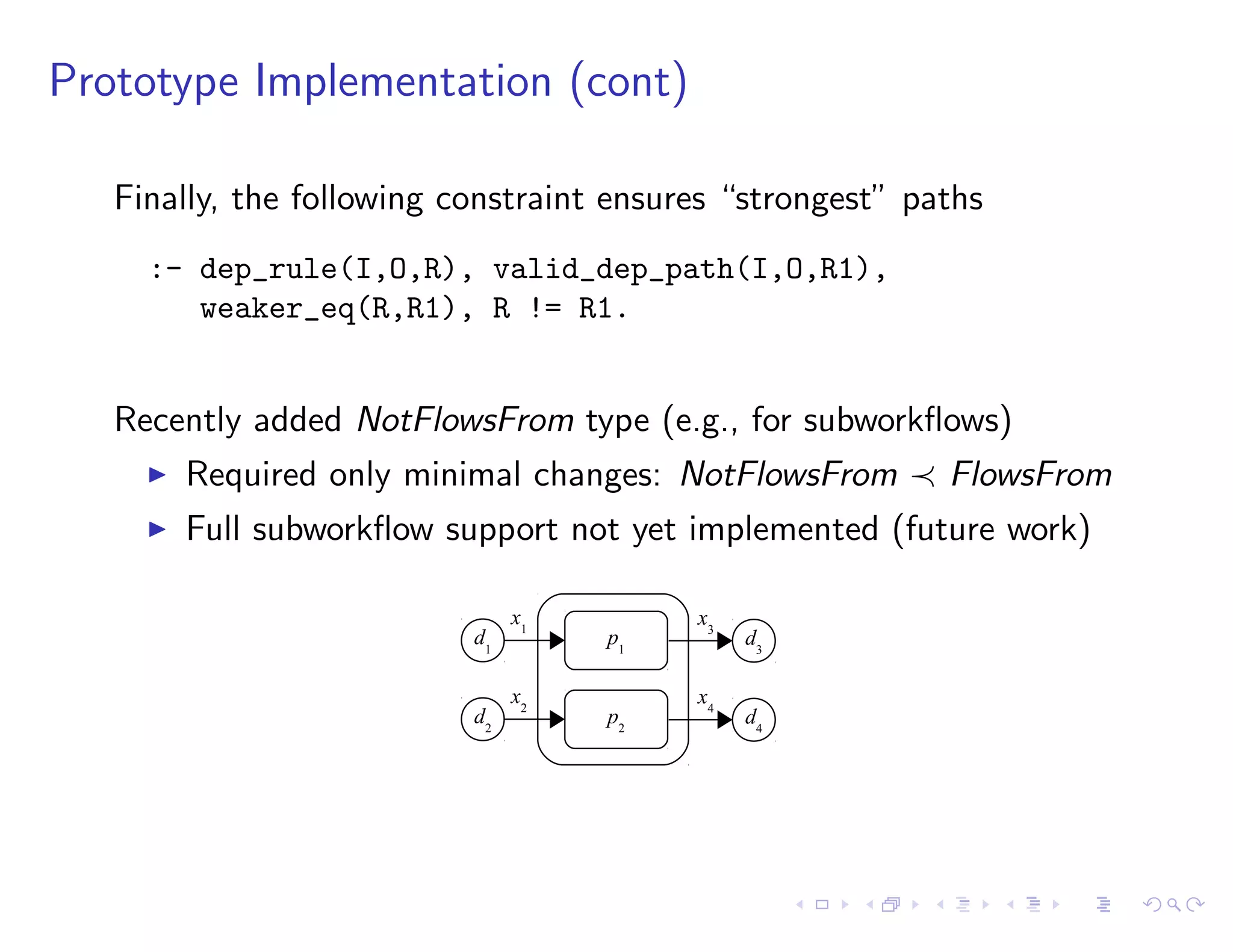 Validation and Inference of Schema-Level Workflow Data-Dependency Annotations | PPT
