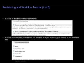 Workflow, Revisioning and Rules in Drupal | PPT | Resume Writing and Advice | Job Search