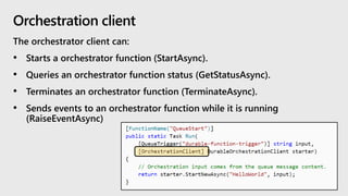 Workflow as code with Azure Durable Functions | PDF | Web Development | Internet