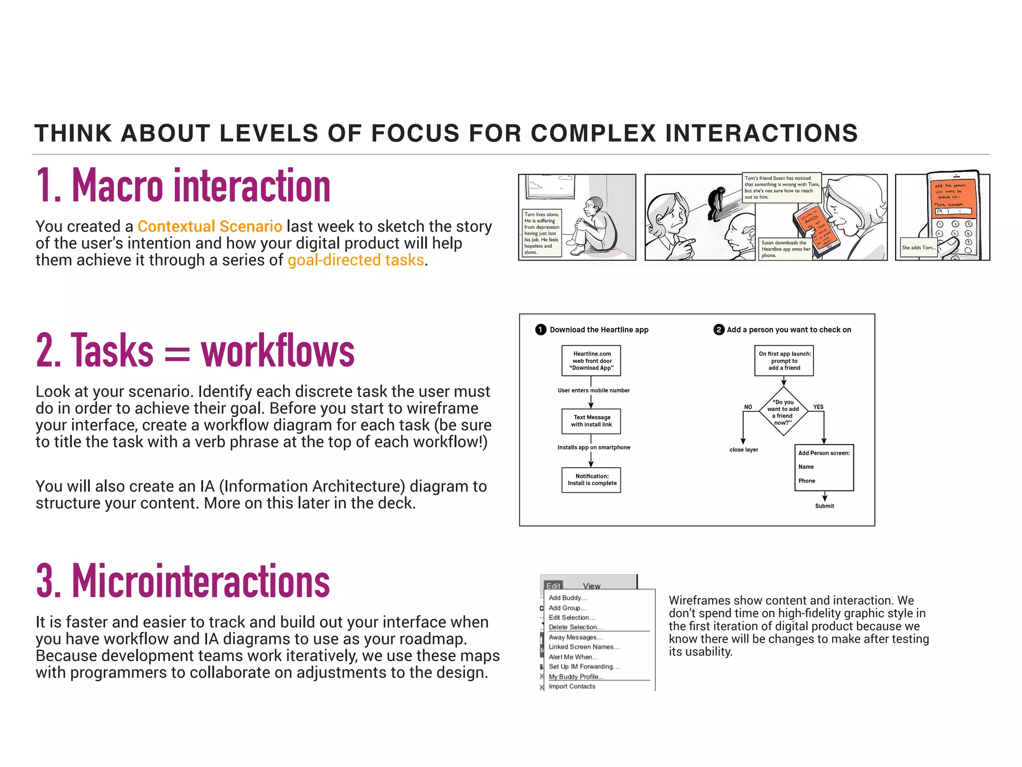 Workflow diagramming and information architecture | PPT