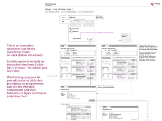 Workflow diagramming and information architecture | PPT