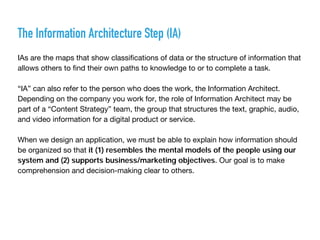 Workflow diagramming and information architecture | PPT