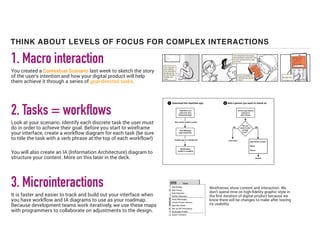 Workflow diagramming and information architecture | PPT