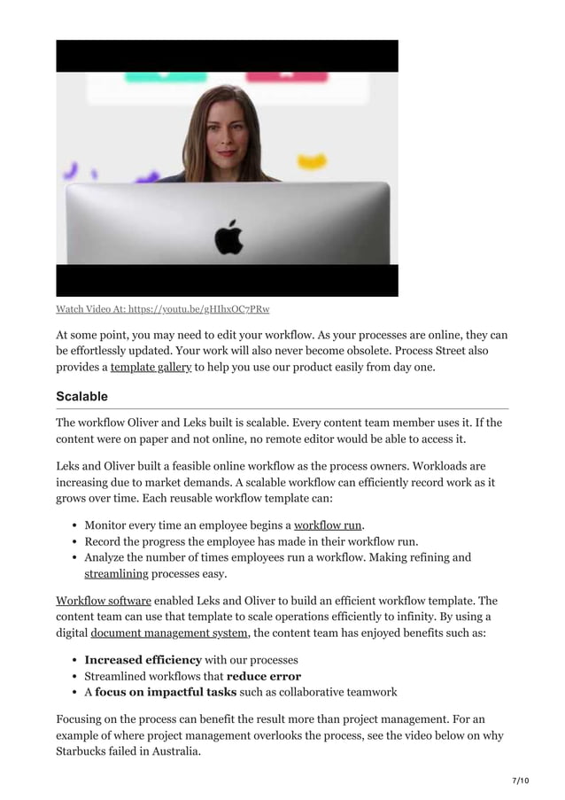Workflow Documentation How To Increase Efficiency Reduce Error And Focus On Impactful Tasks Pdf