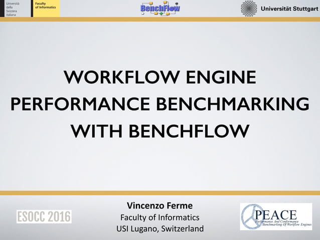 Workflow Engine Performance Benchmarking with BenchFlow | PPT