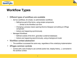 Workflow for XPages | PPT