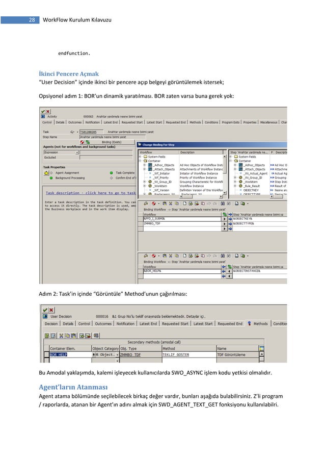 SAP WorkFlow Kılavuzu | PDF