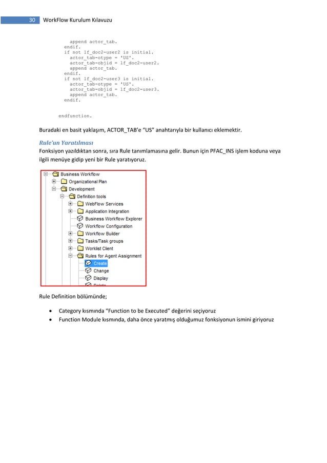 SAP WorkFlow Kılavuzu | PDF