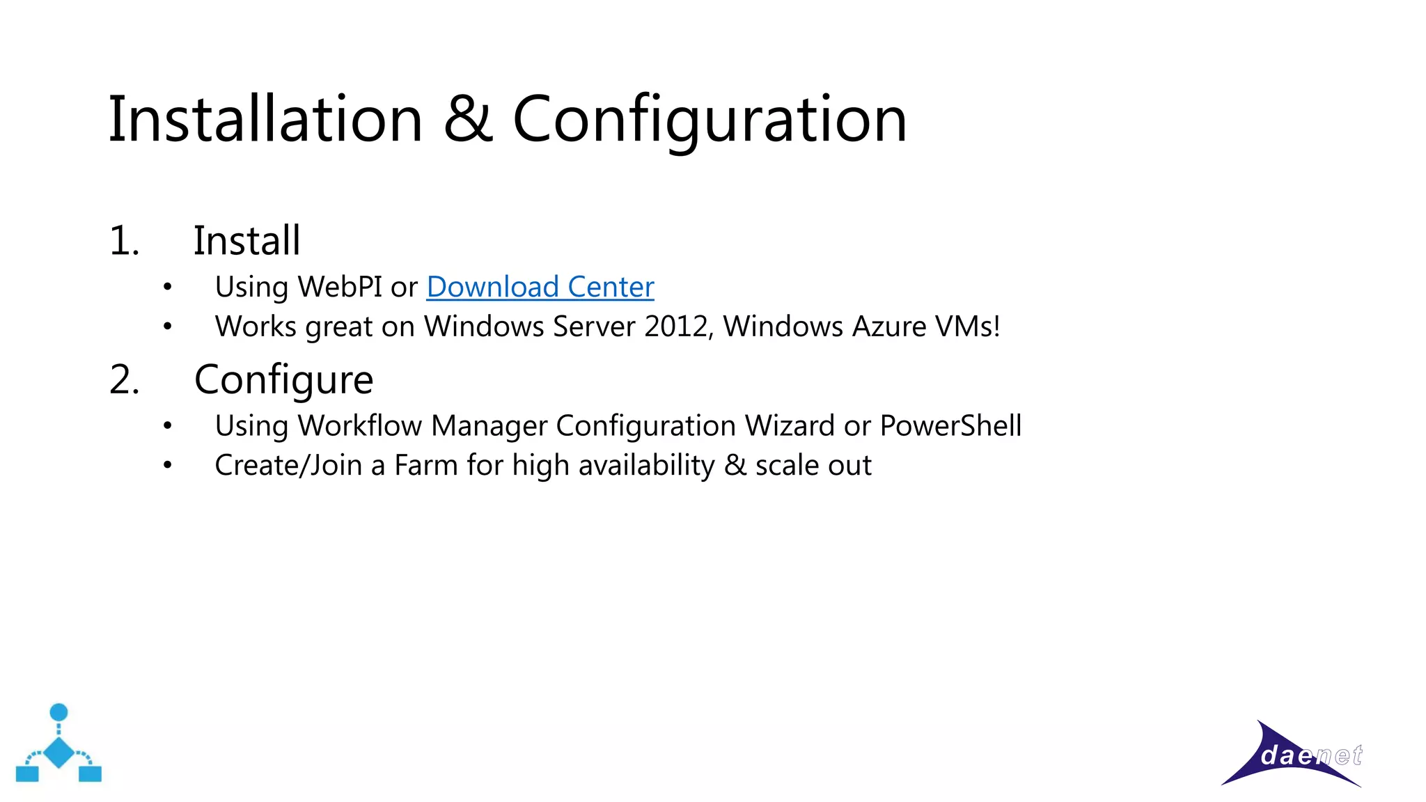 Workflow Manager 1.0 SharePoint 2013 Workflows | PPTX | Cloud Computing | Internet