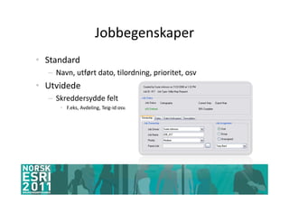BK2011 Workflow manager i ArcGIS Desktop | PDF