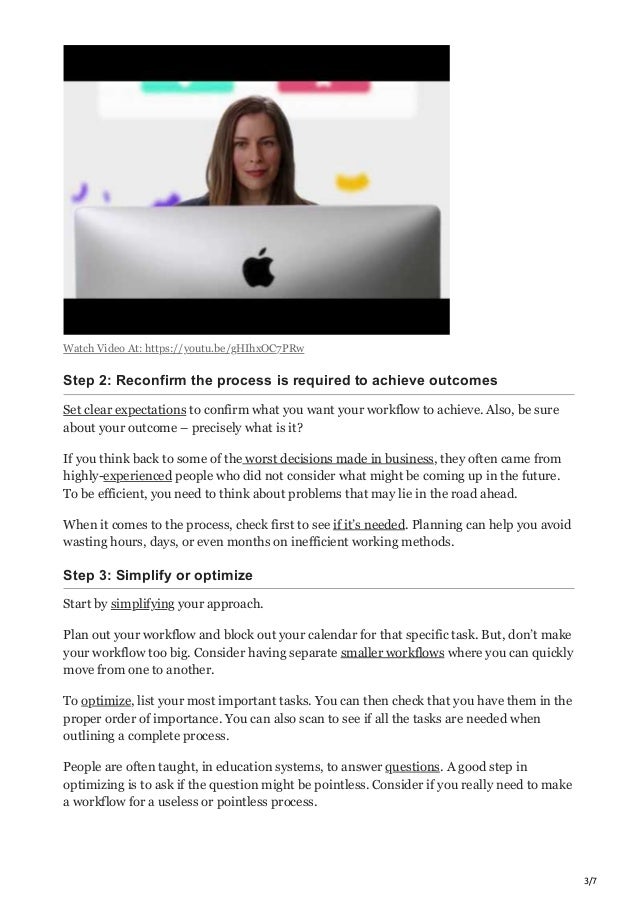 Workflow Optimization: The Ultimate Guide to Process Improvement | PDF | Business | Business and ...